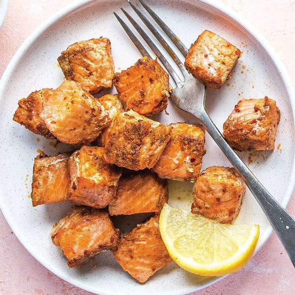 Frozen Salmon Cube 冷冻三文鱼块 (1kg±) – Tasty Frozen Trading