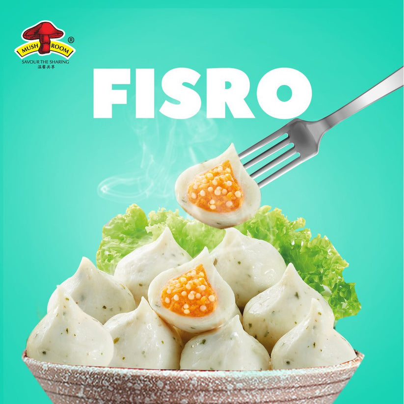 Mushroom Fisro Fish Dumpling with Fish Roe 鱼包蛋 500g – Tasty Frozen Trading